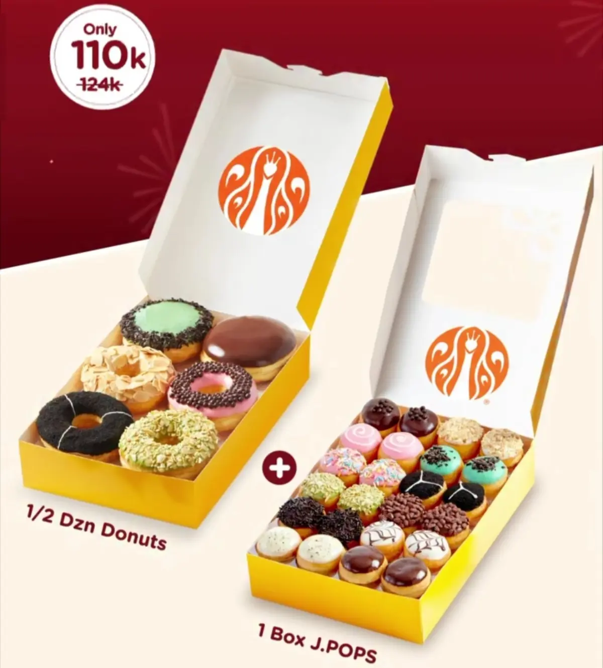4 Promo Makanan 17 Agustus 2025 HUT RI untuk Donat Lovers, JCO sampai ...