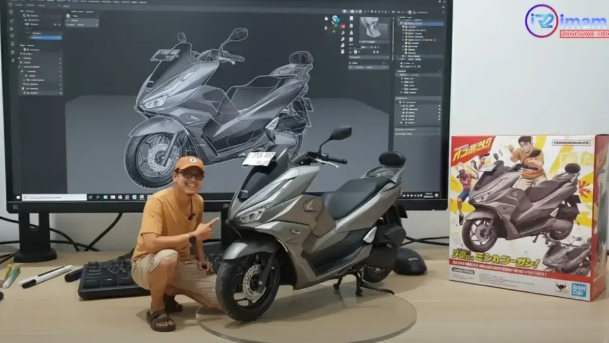 VIRAL, Tutorial Edit Foto Miniatur motor Ternyata Gampang Banget – jabarekspres.com