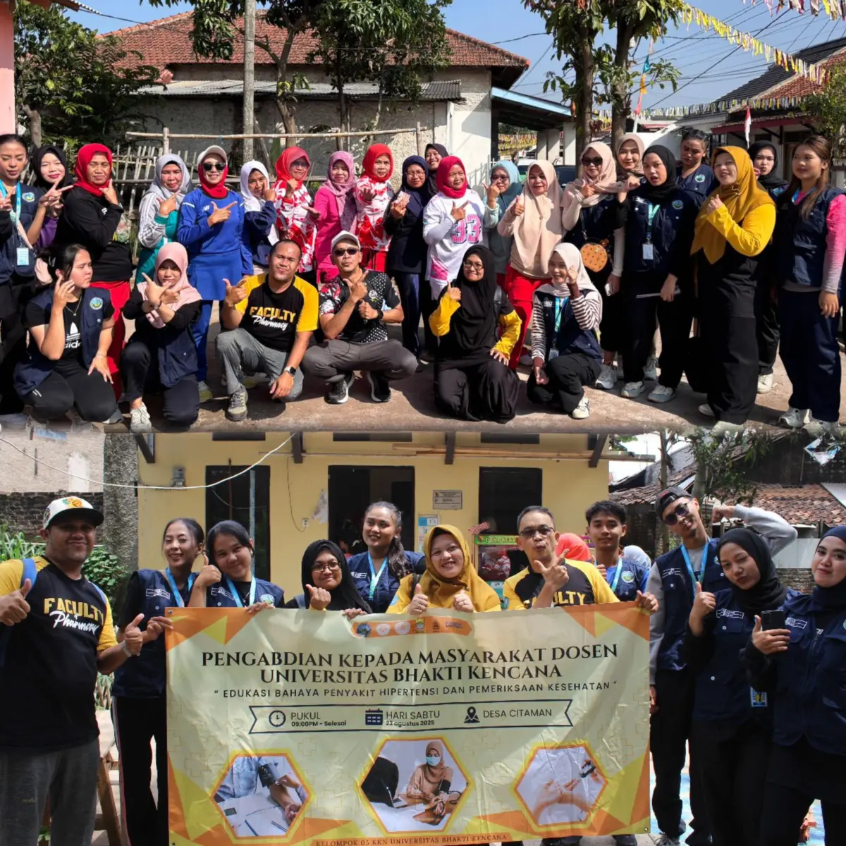 UBK Gelar Pengmas di Desa Citaman: Edukasi Hipertensi dan Pemeriksaan Kesehatan – jabarekspres.com