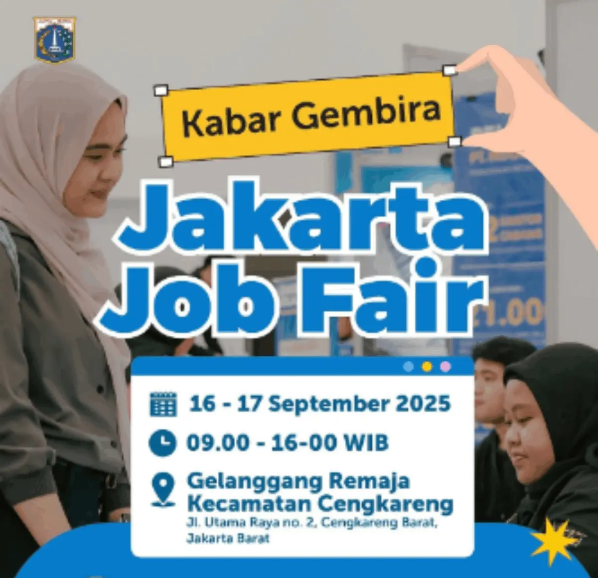 Jakarta Job Fair 2025 Resmi Dibuka! Buruan Daftar Gratis, Berikut Cara ...
