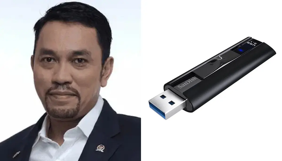 Viral! Beredar Link Video dan Foto Isi Flashdisk Ahmad Sahroni Diburu ...