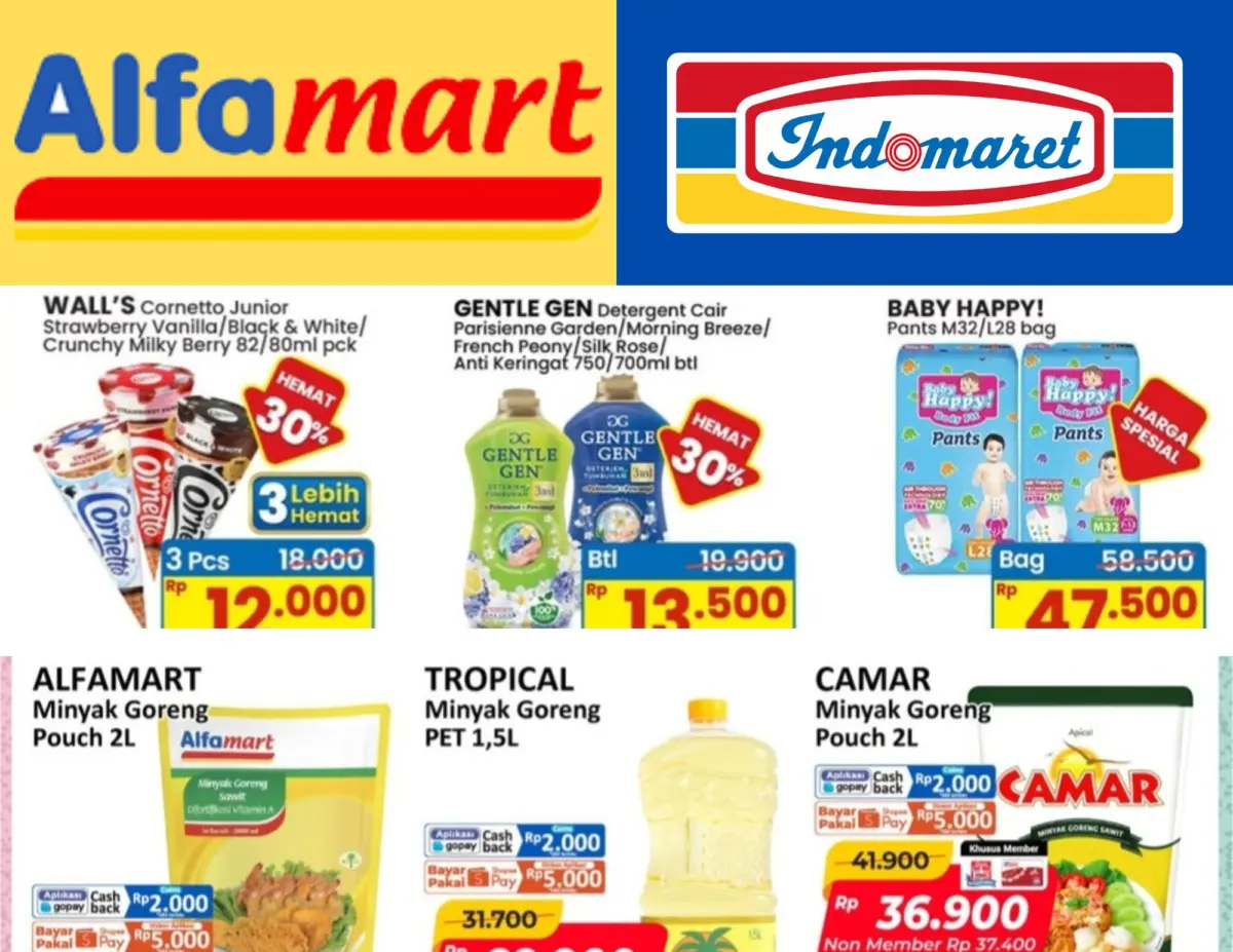 Promo Alfamart JSM dan Indomaret Hari Ini 7-9 November 2025: Migor ...