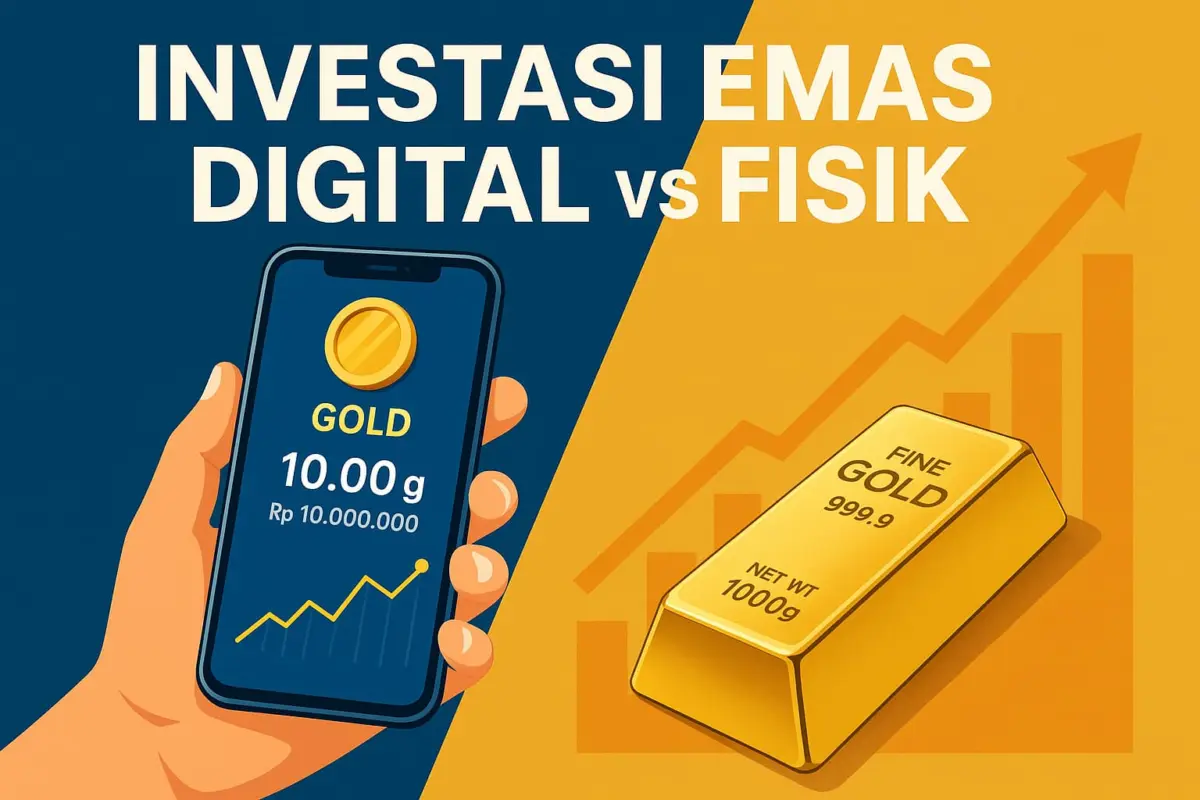 Investasi Emas Digital vs Fisik: Pilih yang Mana? Ini Tabel ...