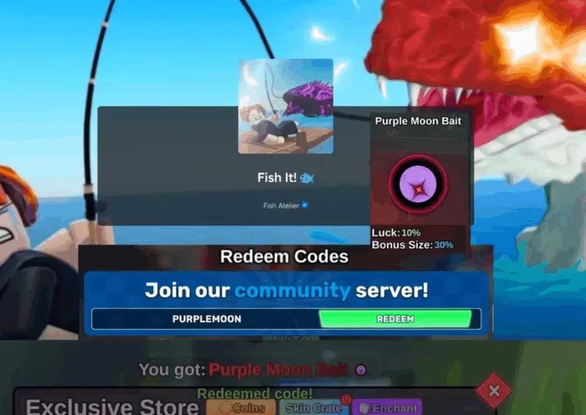 Kode Redeem Fish It Roblox Terbaru November 2025, Ada Bonus Langka ...