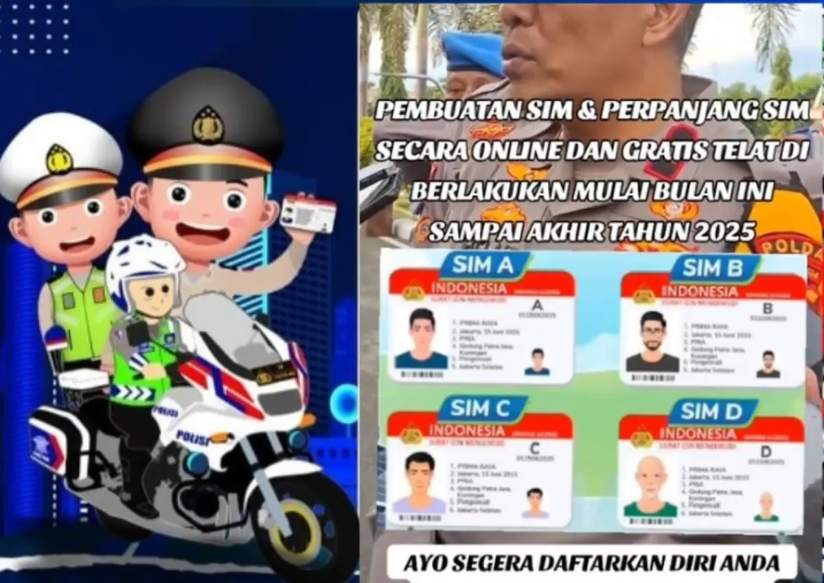 Benarkah Bikin SIM Gratis Sampai Akhir Tahun ini? Cek Faktanya – Laman ...