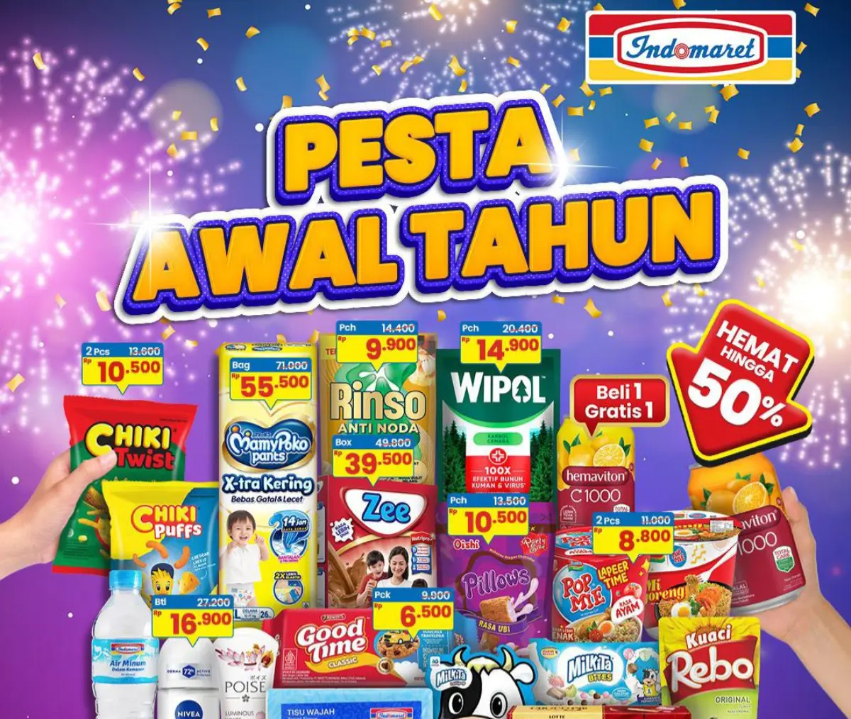 Katalog Promo Indomaret Spesial Akhir Tahun: Coca Cola, Fanta, dan ...