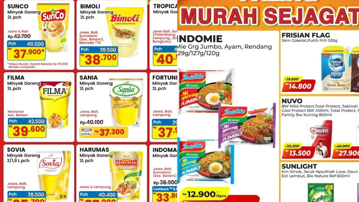Promo Alfamart dan Indomaret Hari Ini 27-28 Januari 2026: Migor 2L ...
