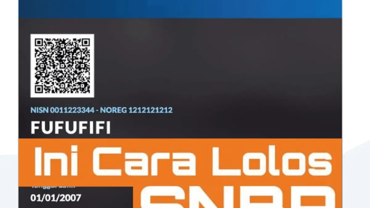 CATAT! Ini Cara Supaya Lolos SNBP 2026 dan Cara Memilih Jurusan yang ...