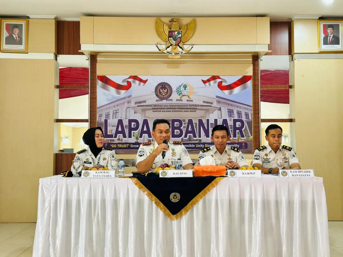 Lapas Banjar Sinkronkan Kinerja 2026 dengan Agenda Nasional, Kenakan ...