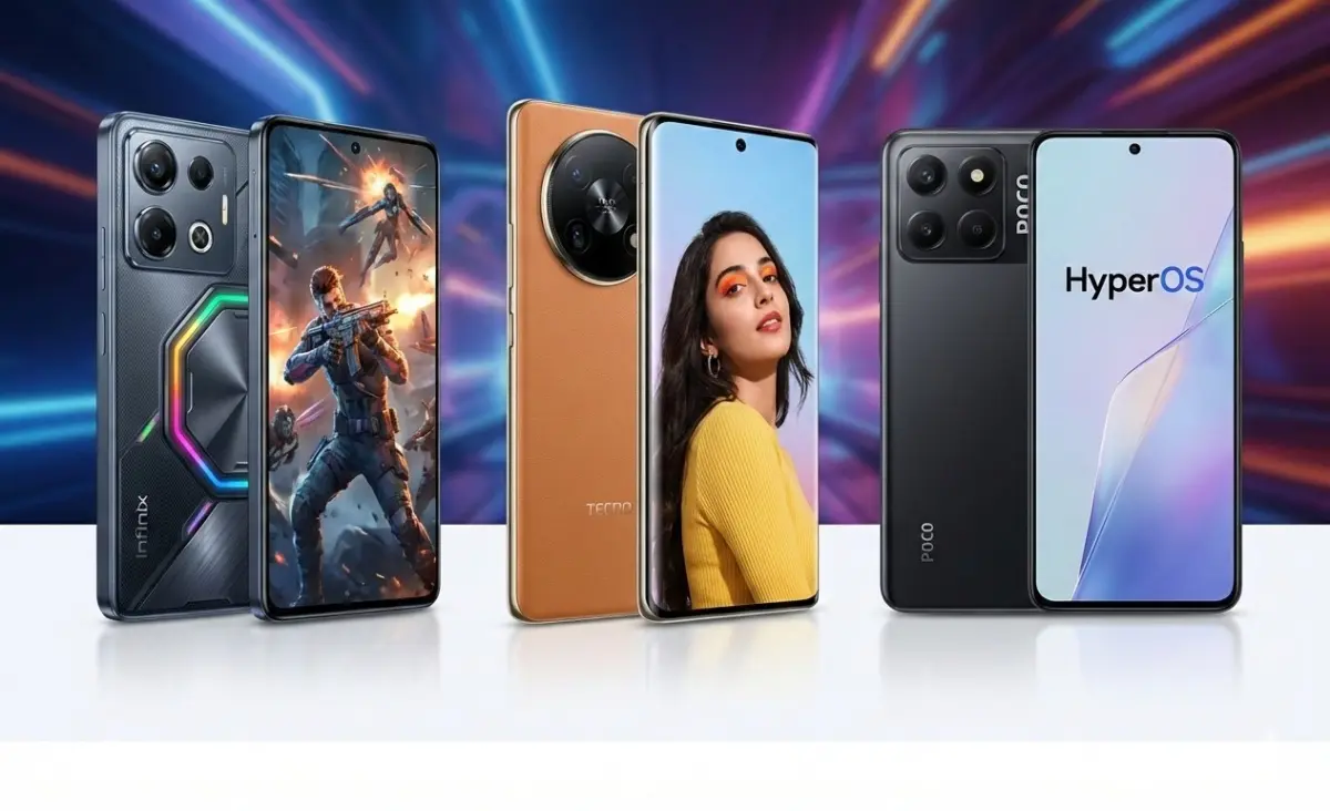 Duel HP Rp5 Jutaan: Infinix GT50 Pro vs Tecno Camon 50 Pro vs Poco X8 ...