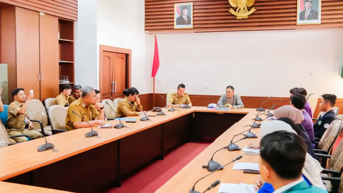 Bupati Ciamis Terima Audiensi Mahasiswa, Bahas Refleksi Satu Tahun ...