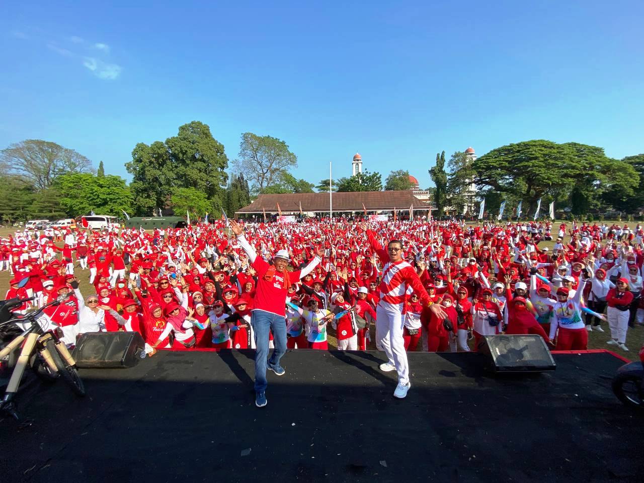 Senam Merah Putih Tingkatkan Nasionalisme, Tingkatkan Kesehatan ...