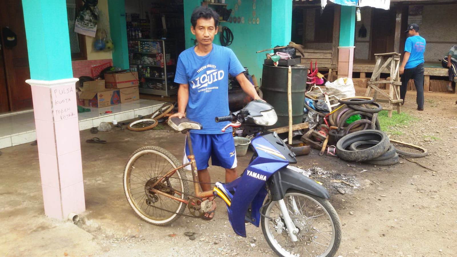 Kreatif, Iyan Bengkel Desain Sepeda Unik – Pasundan Ekspres