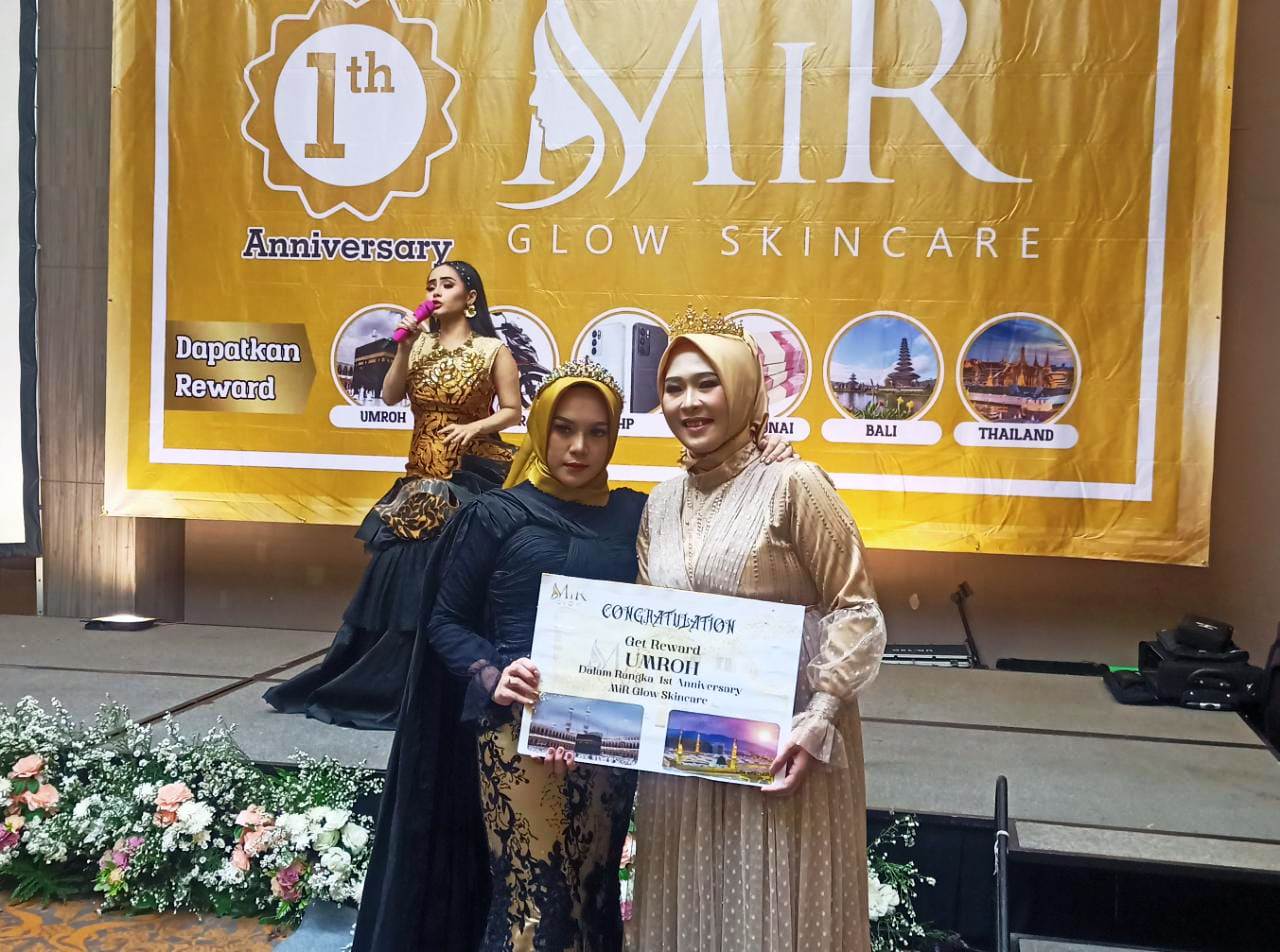 HUT Ke-1 Ibarat Bayi yang Berlari, Mir Glow Luncurkan Dua Produk ...