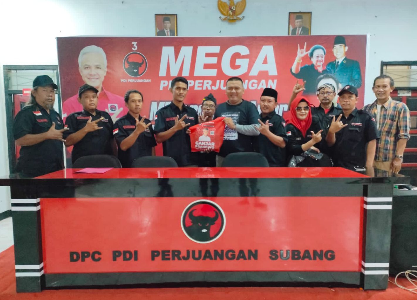 3000 SAGA Siap Menangkan Ganjar Pranowo di Subang – Pasundan Ekspres