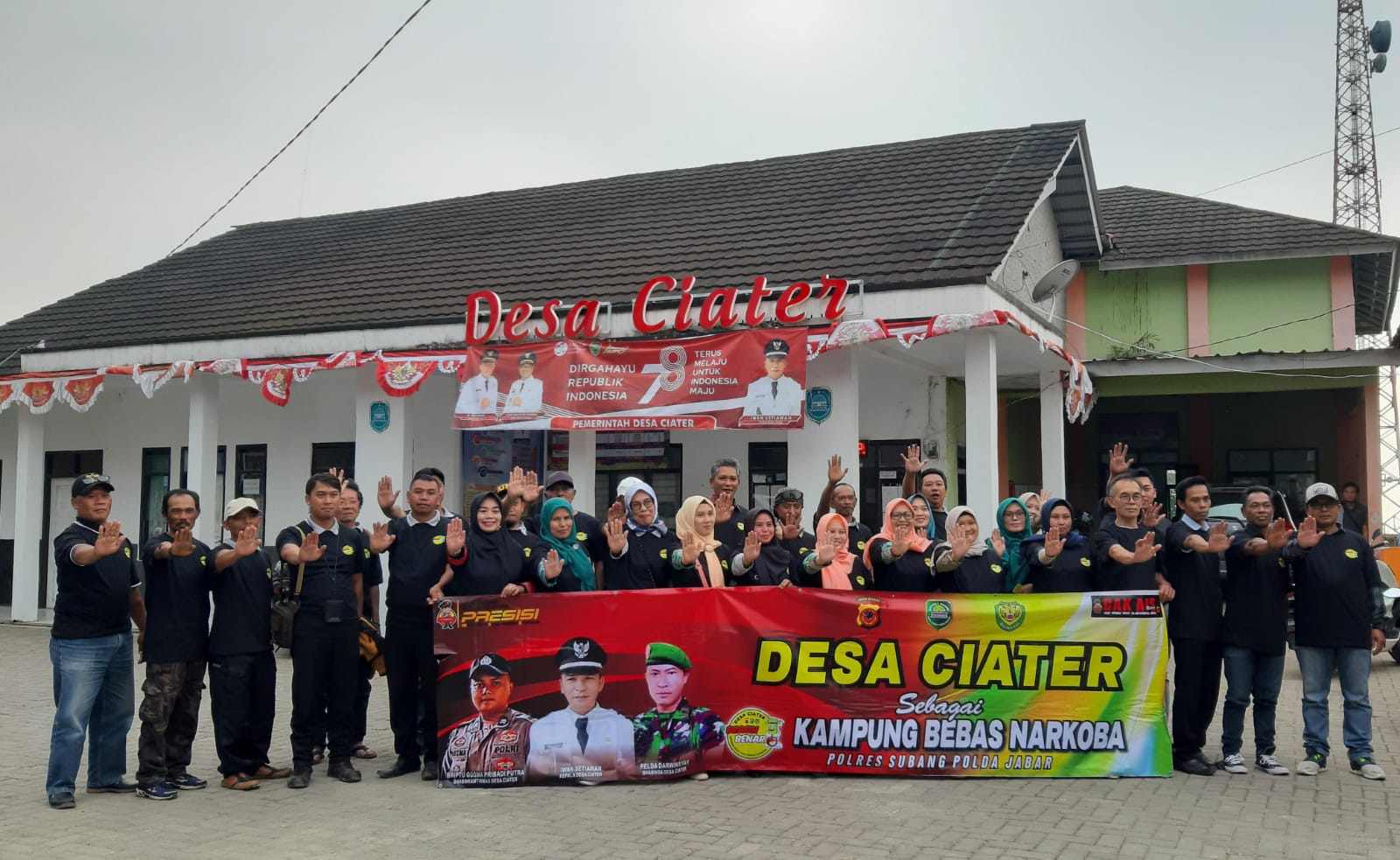 Kampung Bebas Narkoba di Ciater, Bentuk Partisipasi Kontribusi Warga Cegah Narkoba – Pasundan ...