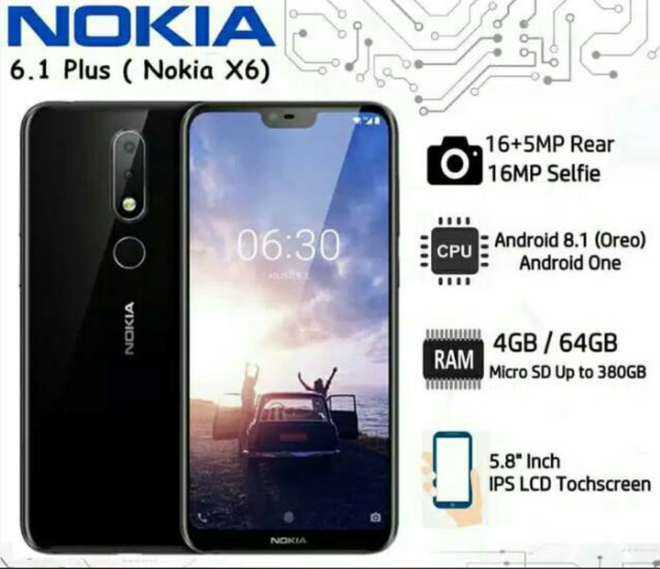 Nokia 6.1 Plus (Nokia X6): Review Lengkap dan Spesifikasi – Pasundan Ekspres