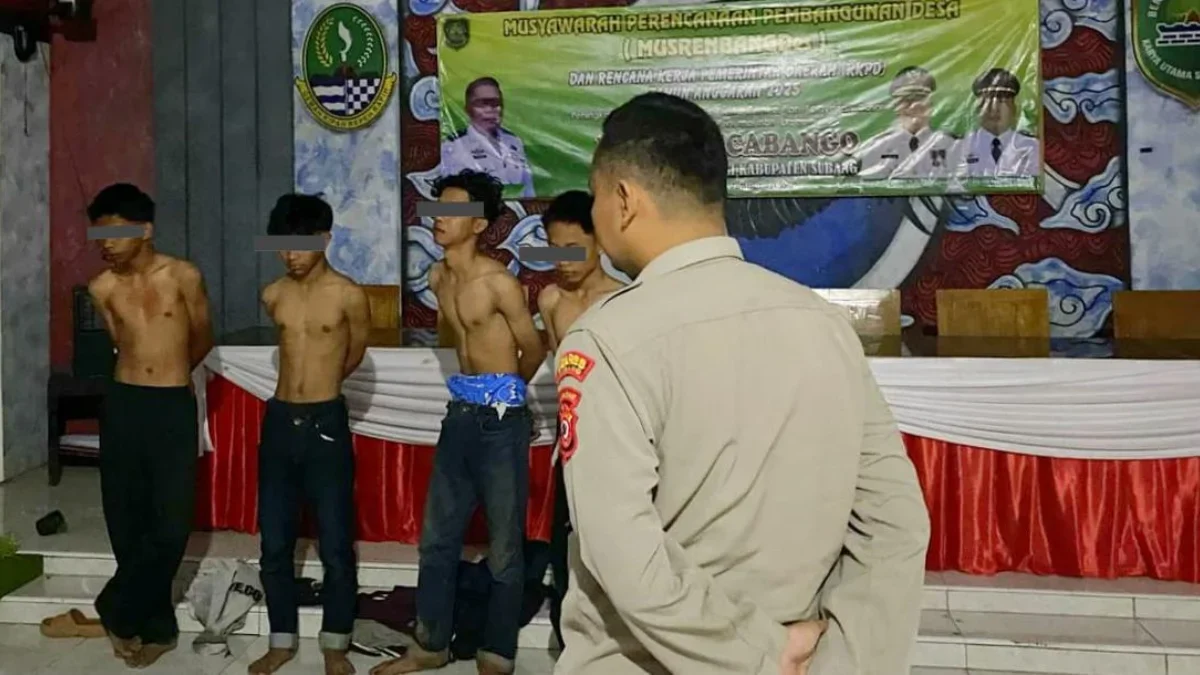 Konvoi Sambil Bawa Sajam 6 Anggota Geng Motor Diringkus Polisi ...