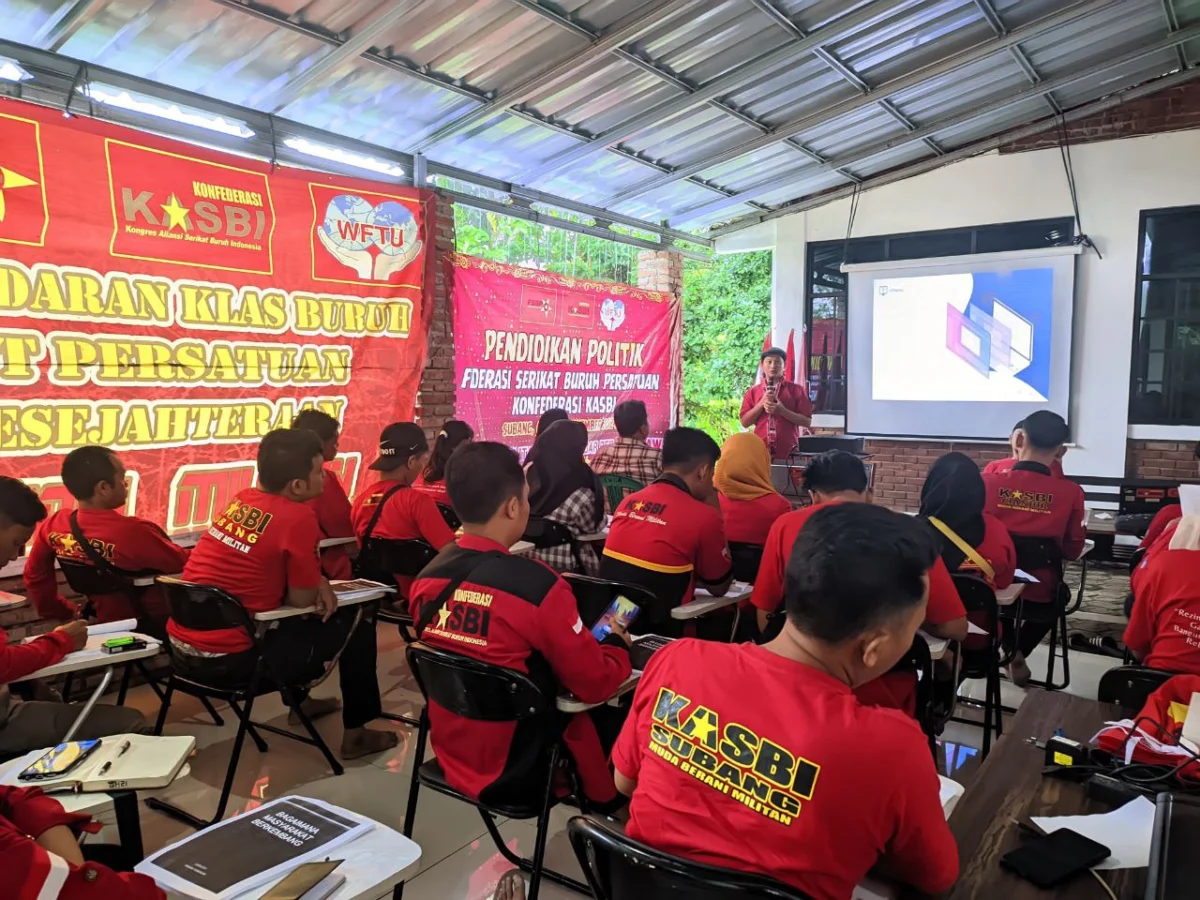 FSBP KASBI Kabupaten Subang Gelar Pendidikan Politik untuk Pengurus dan Anggota – Pasundan Ekspres
