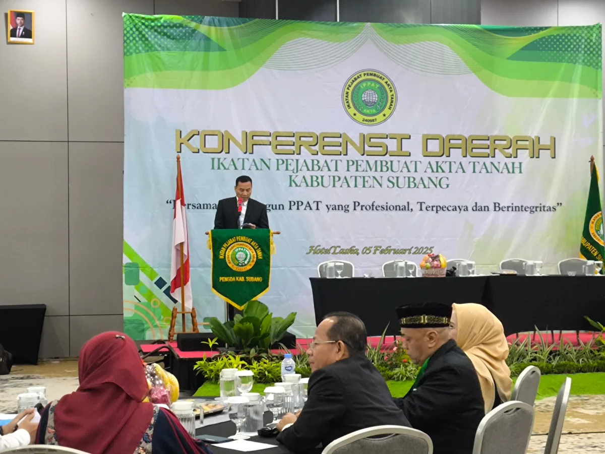 Konferensi Daerah IPPAT Subang 2025 Sukses Digelar Berjalan dengan ...