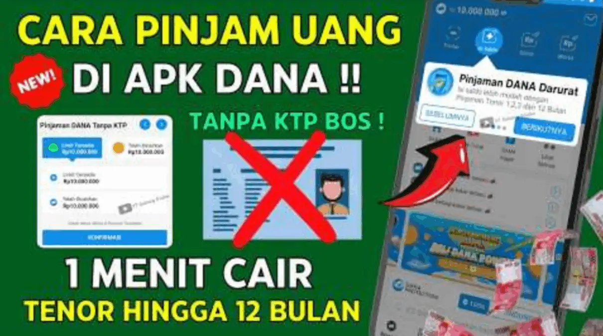 Pinjaman Rp500 Ribu Langsung Cair Tanpa KTP, Begini Cara dan Syaratnya ...