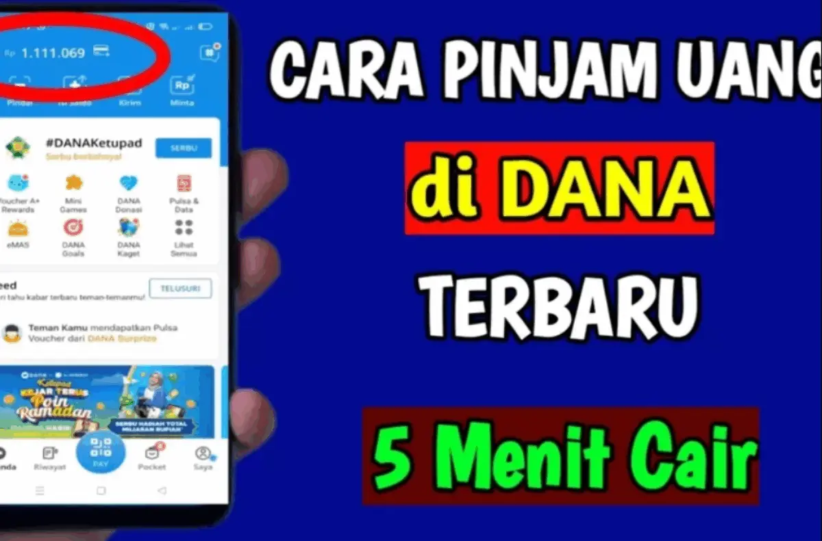 Cara Mudah Pinjam Saldo DANA Rp300 Ribu Tanpa KTP, 5 Menit Langsung ...