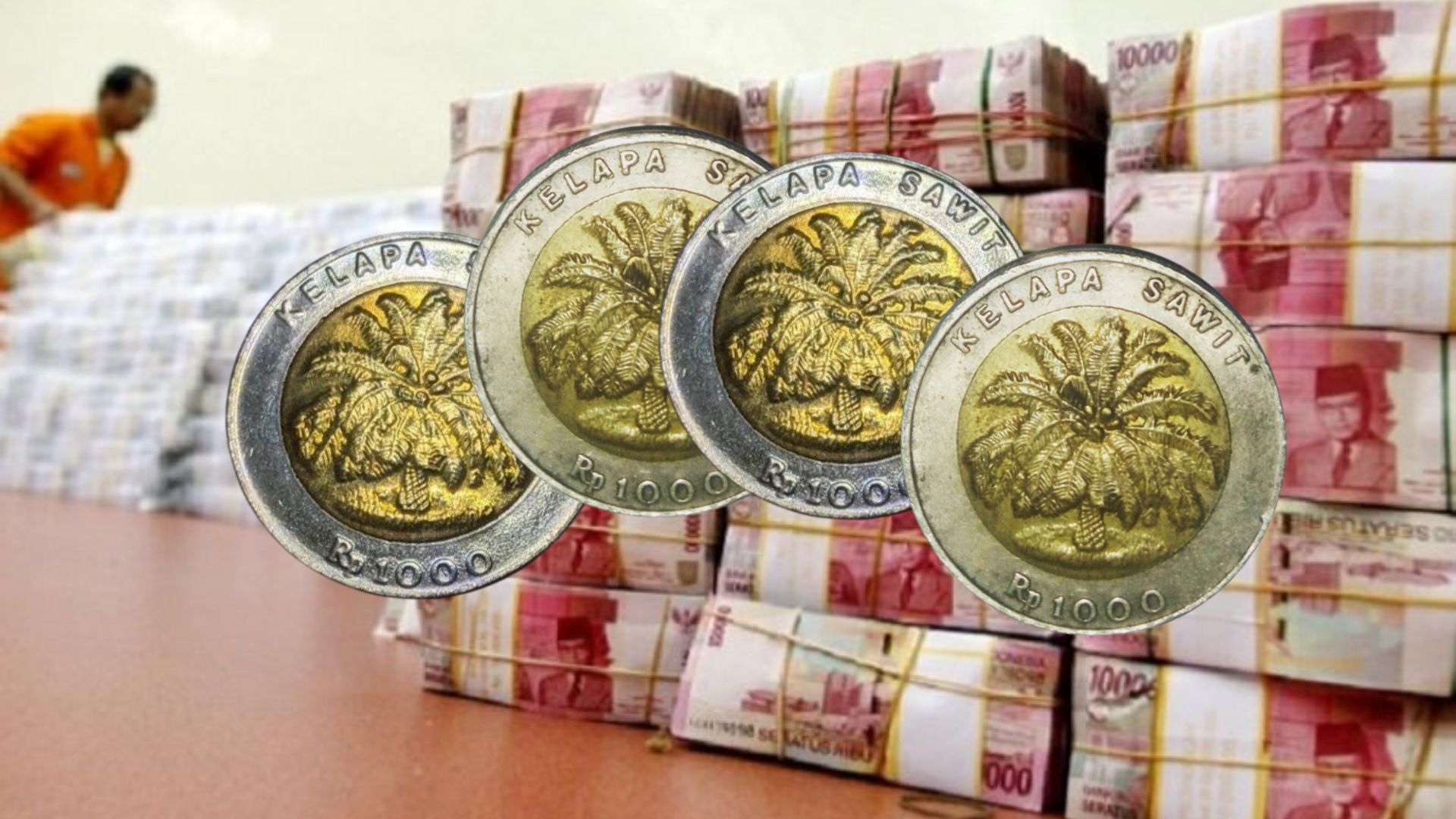Incaran Kolektor! Uang Koin Rp1000 Gambar Kelapa Sawit Dihargai Rp20 ...