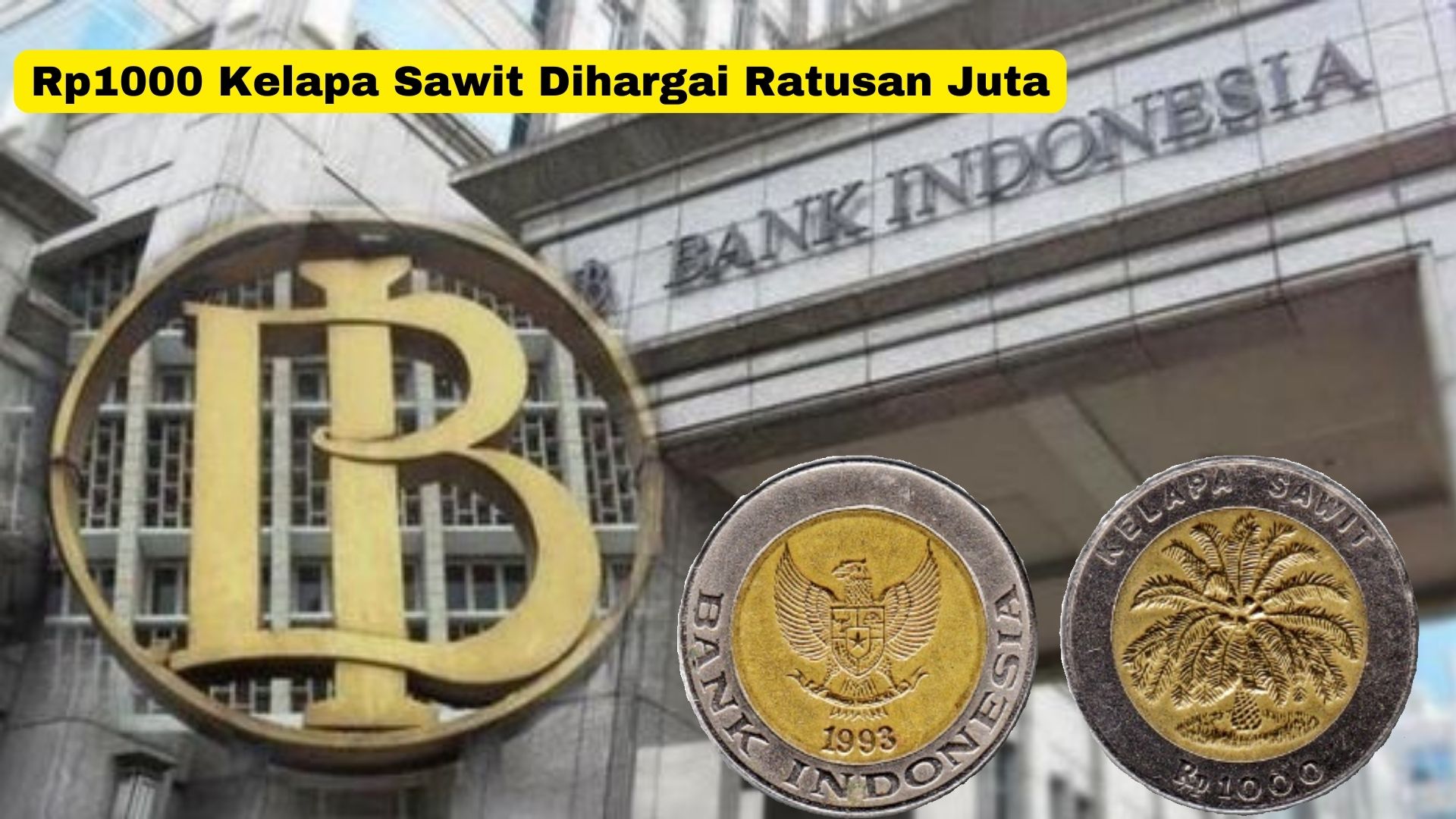 Belum Ditarik BI, Uang Koin Kuno Rp1000 Kelapa Sawit Malah Dihargai Ratusan Juta – Radar Garut