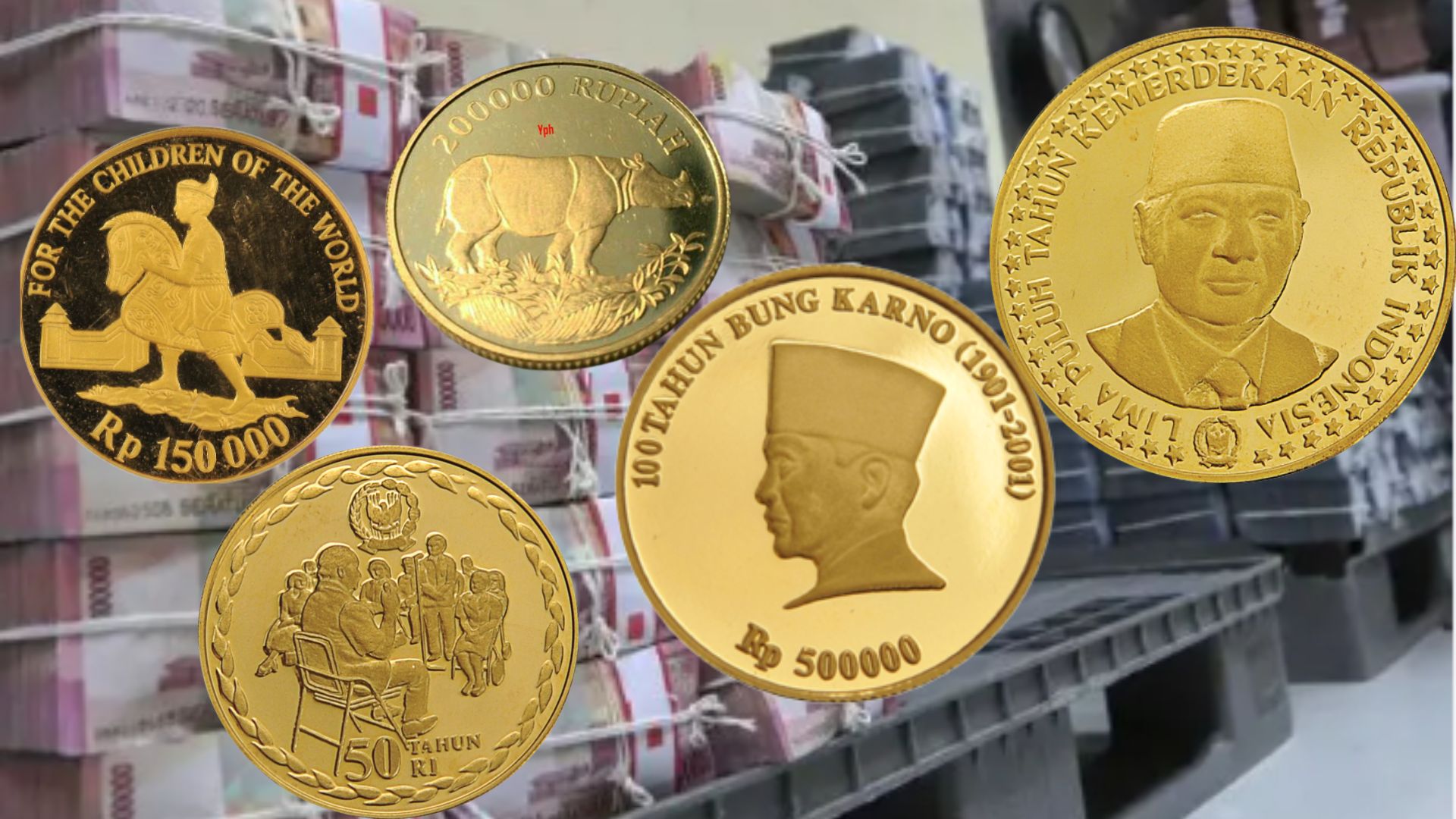 Daftar 5 Uang Koin Resmi BI, Bernilai Cukup Besar dari Uang Kertas ...