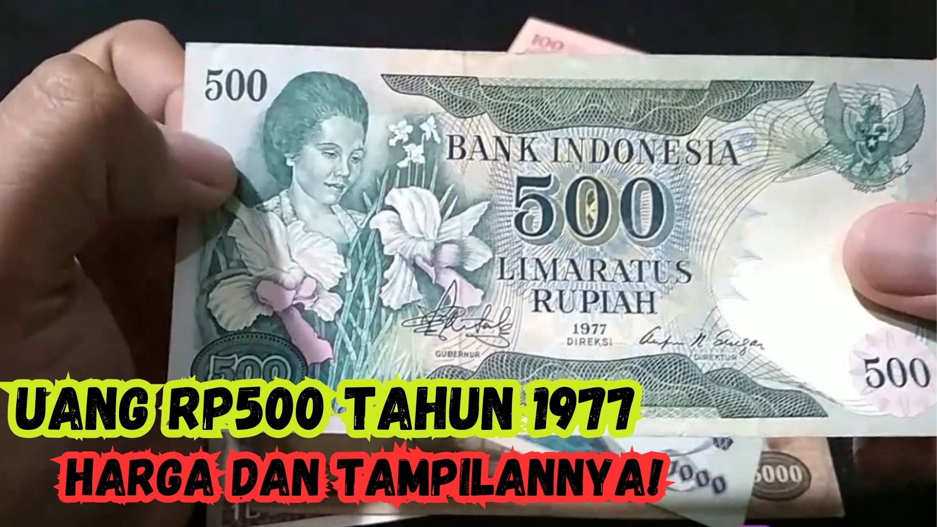 Uang Rp500 Tahun 1977, Harga dan Tampilannya! – Radar Garut