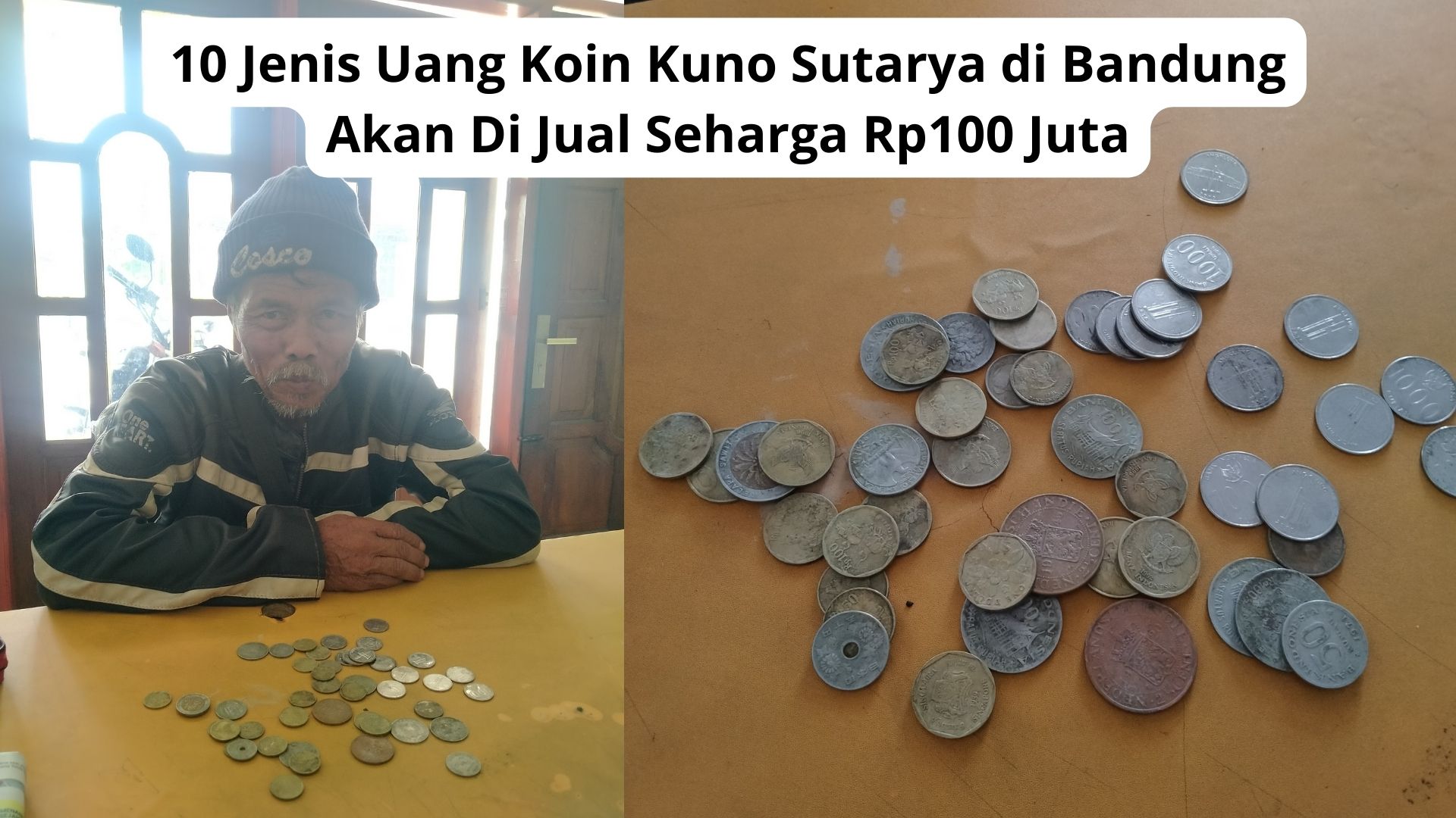 10 Jenis Uang Koin Kuno Sutarya di Bandung Akan Di Jual Seharga Rp100 ...