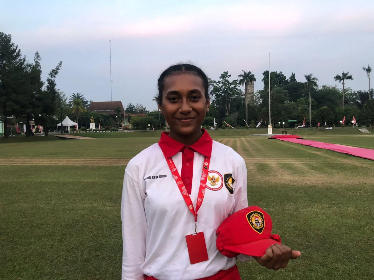 Rachel Rieva Bodori Tak Menyangka Bisa Jadi Paskibraka 2024 dari Papua ...
