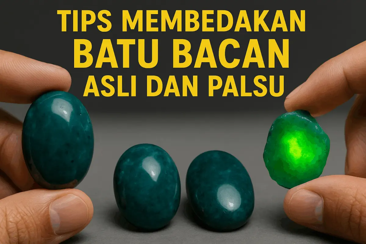 Batu Bacan: Si Hijau Eksotis dari Maluku Utara, Begini Cara Bedakan ...