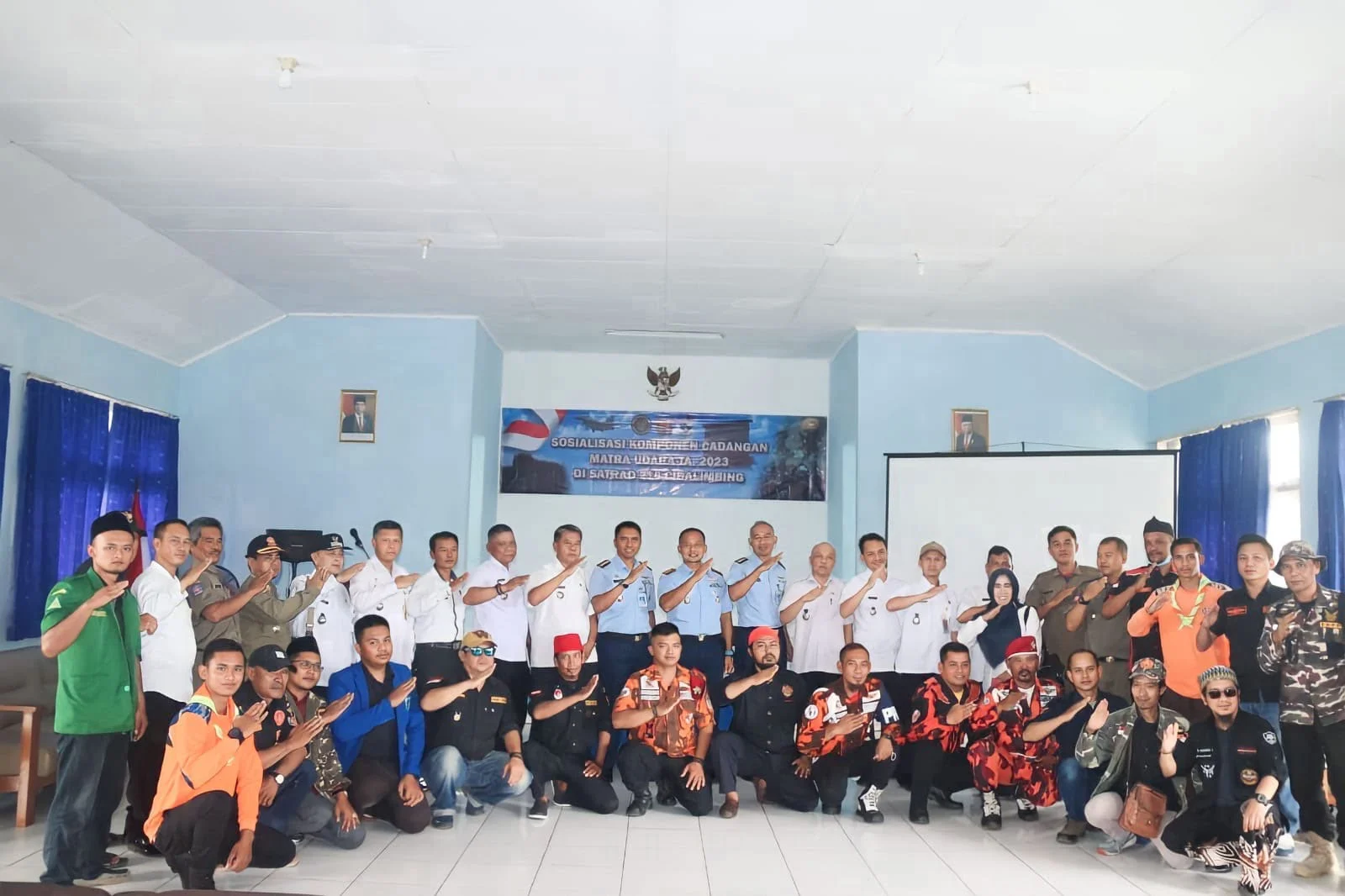 Satrad 216 Cibalimbing Menggelar Sosialisasi Komcad Matra Udara ...