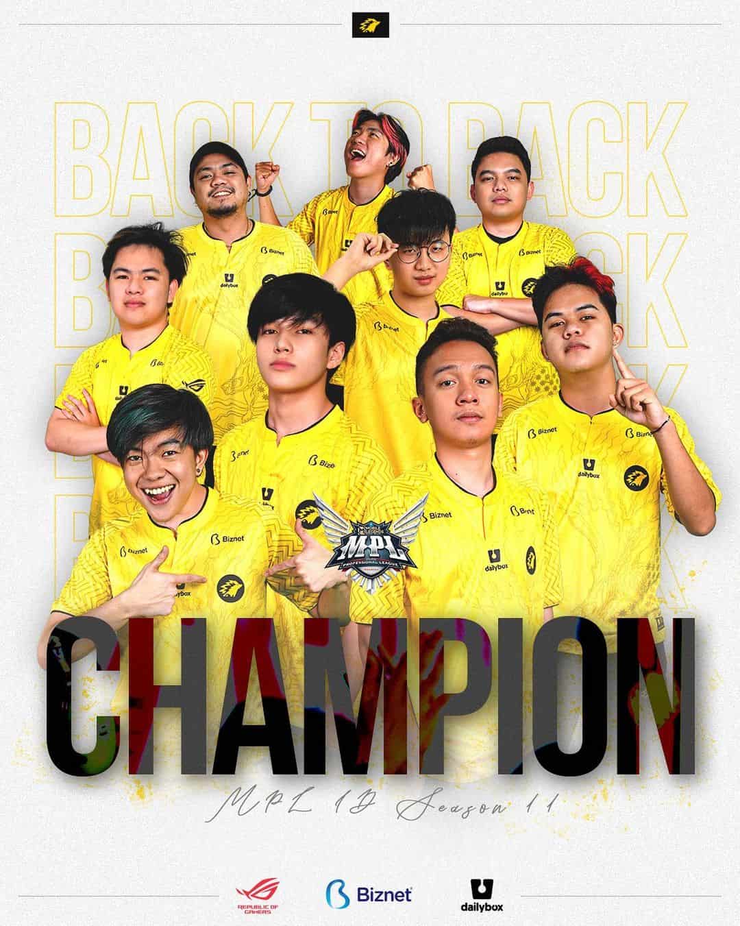 Juara MPL ID Season 11, Ini Torehan yang Dibukukan ONIC Esports ...