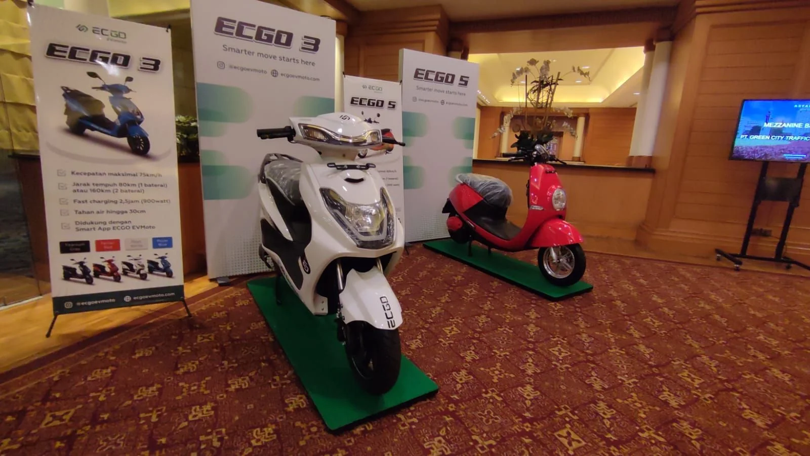 Inilah Spesifikasi dan Fitur Menarik dari Motor Listrik Ecgo 3 ...