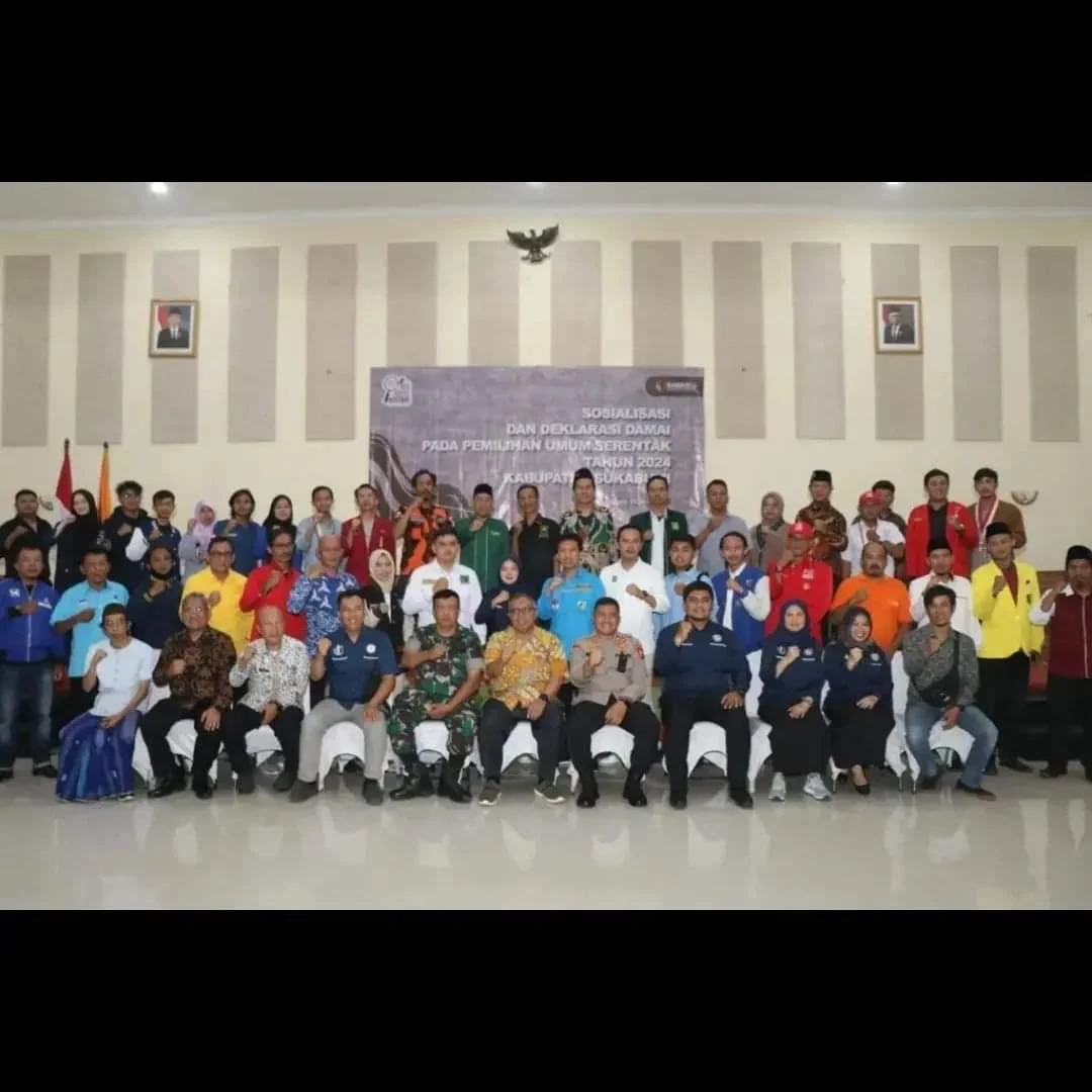 Bawaslu Deklarasi Damai Pemilu Serentak 2024 – Sukabumi Ekspres