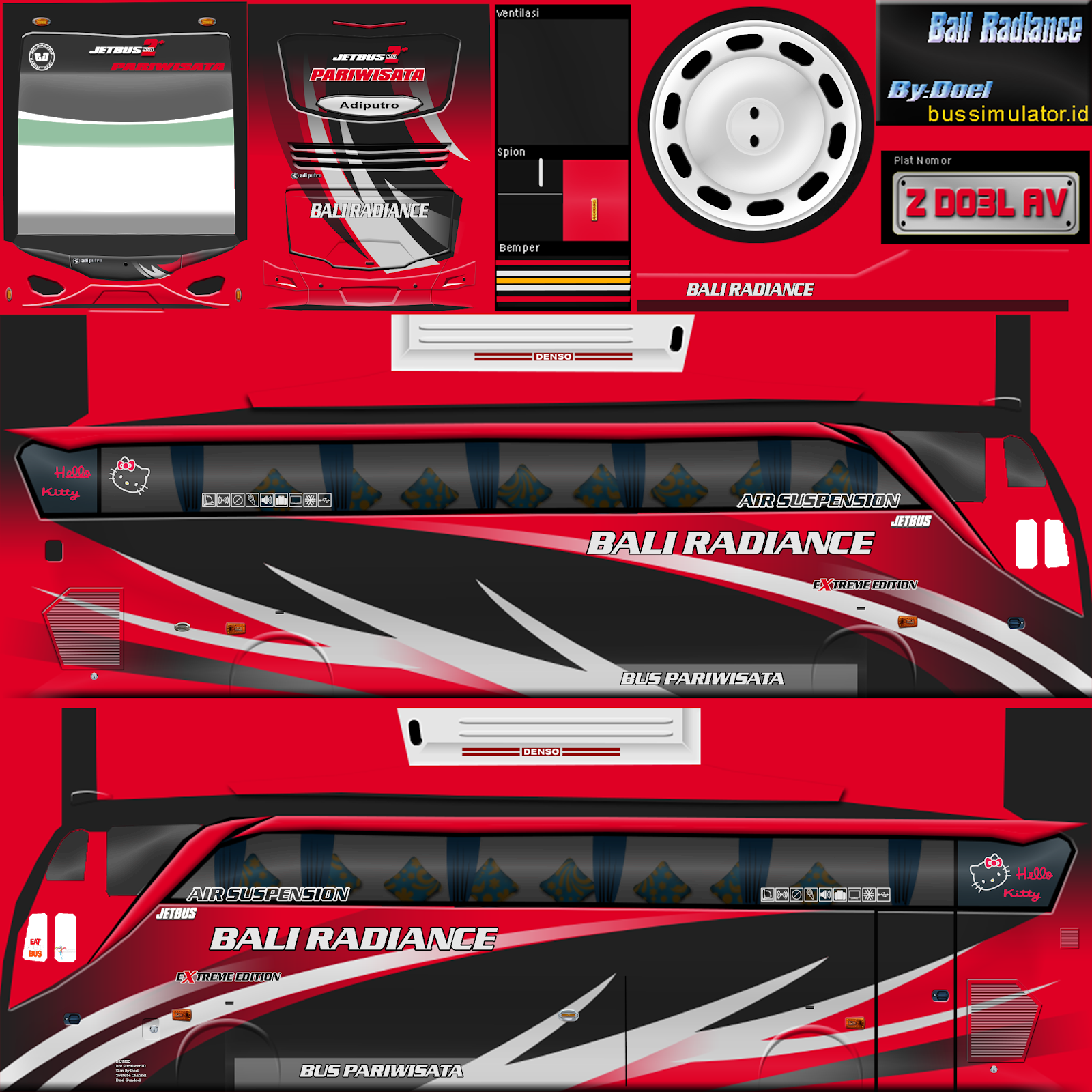 Livery Bussid Nakula SHD bisa Membuat Mod Sendiri, Bagaimana Caranya ...