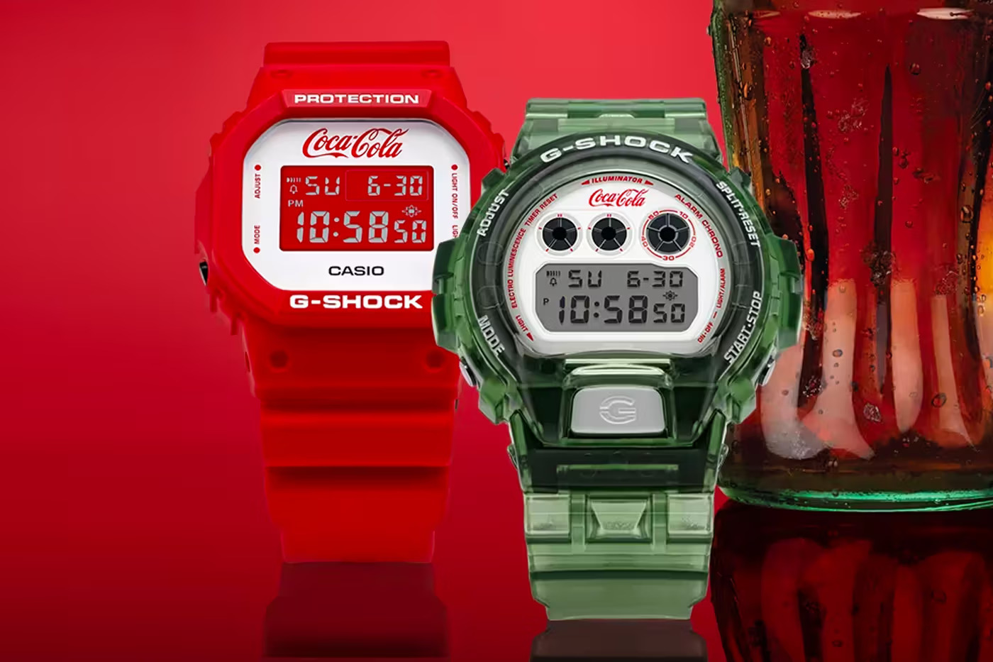Jam Tangan G-Shock Kolaborasi x Coca-Cola, Ada Siluet Botol di LED ...