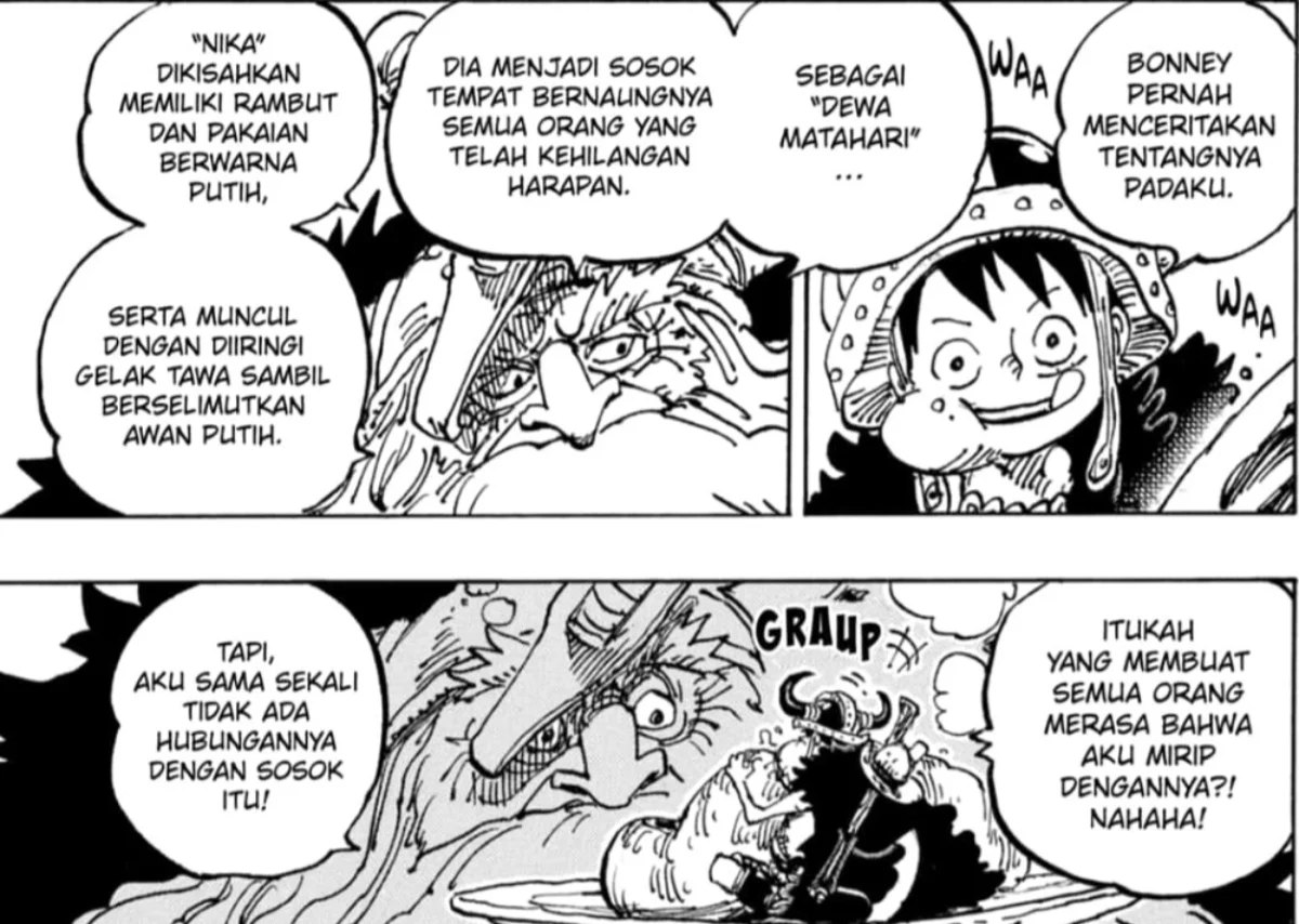 4 Momen Menarik dalam One Piece Chapter 1136, Luffy Nekat demi ...