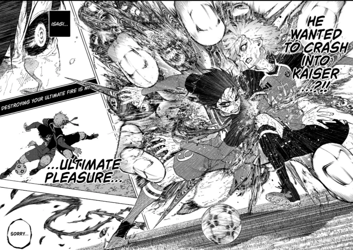 Review Blue Lock Chapter 290: Kaiser Stop Mutasi Baru Rin, Bastard ...