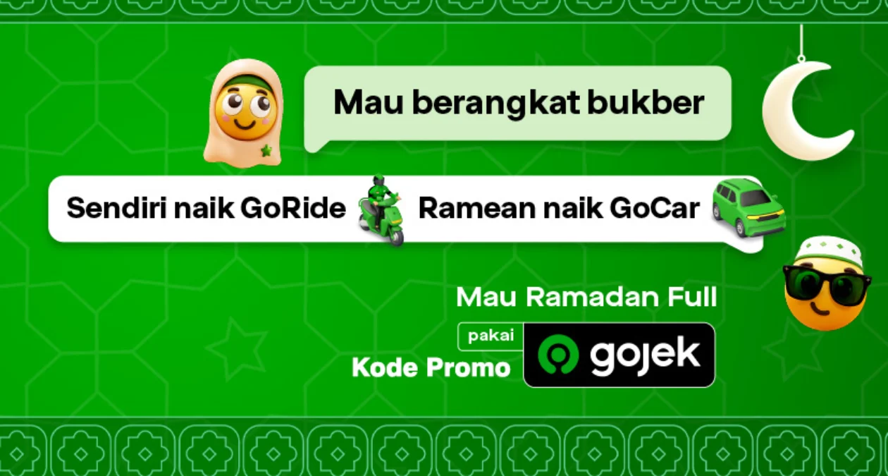 25 Kode Promo Gojek, GoRide, GoCar, GoSend, dan GoFood Hari Ini Maret ...