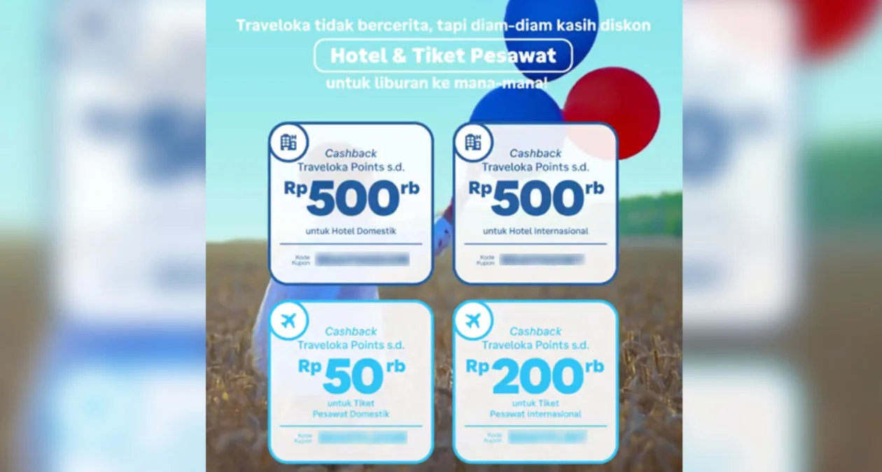 40 Kode Promo Traveloka Maret 2025 Berbagi Diskon Spesial Berkah ...