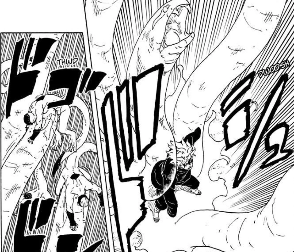 Potensial Spoiler! Sneak Peek Boruto: Two Blue Vortex 20 Ungkap Sage Mode Mitsuki Taklukkan Ryu ...