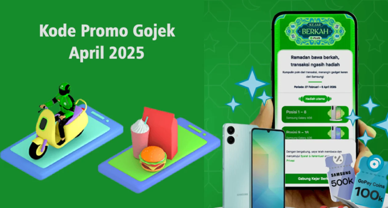 30 Kode Promo Gojek, GoRide, GoCar, GoSend, dan GoFood Hari Ini April ...