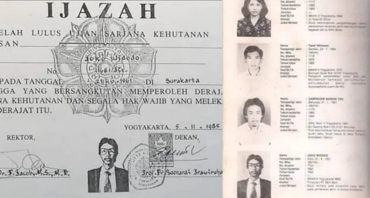 Ijazah Jokowi Palsu? Ini Alasan Masyarakat Masih Menuntut Keaslian Ijazah Jokowi – Sukabumi Ekspres