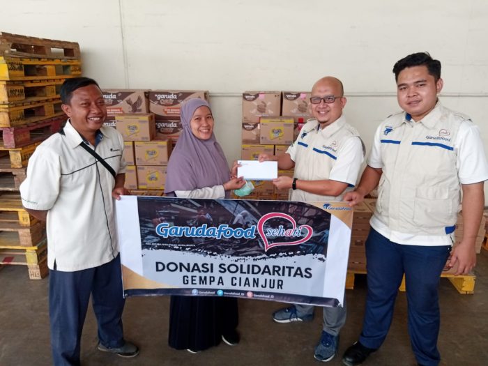 Gempa Cianjur, Garudafood Sehati Bantu Lewat CSR – Sumedang Ekspres