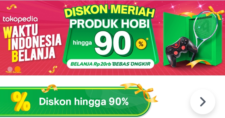 Tokopedia Waktu Indonesia Belanja “WIB”, Tanggal 28 Desember 2022 ...