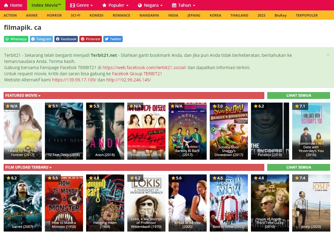 Filmapik Apk – Streaming Film Sub Indonesia Gratis, Apakah Aman ...