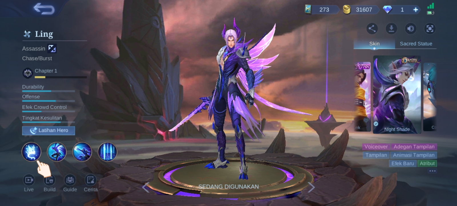 Rekomendasi Build Hero Ling Mobile Legends, Cocok Untuk Solo Rank ...